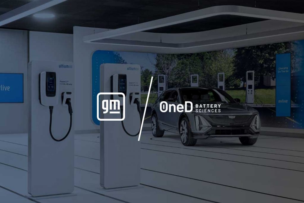 GM Corp. Announces A Collaboration With OneD Battery Sciences For EV ...